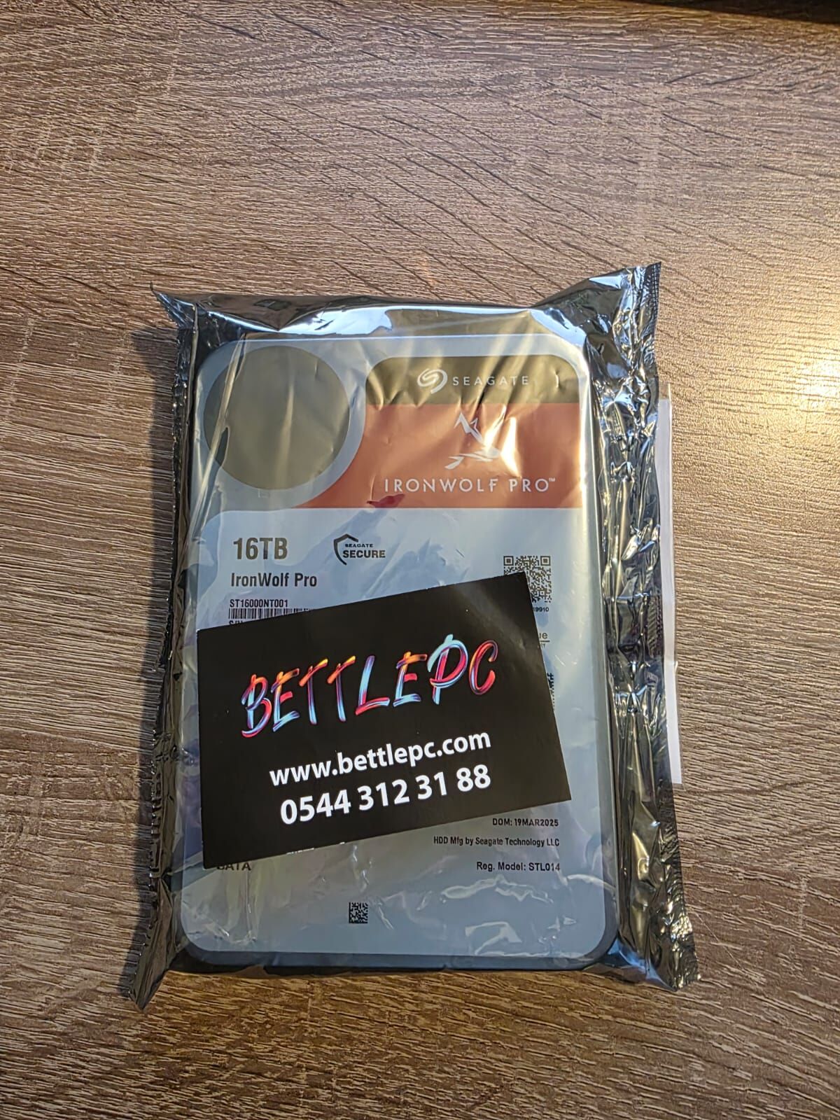 Seagate IronWolf Pro NAS 16 TB 3.5'' ST16000NT001 (2 YIL TÜRKİYE ...